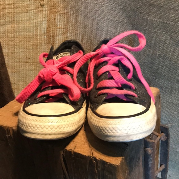 Converse | Shoes | Used Converse Size 4 Womens 6 Mens Glitter Shoes ...